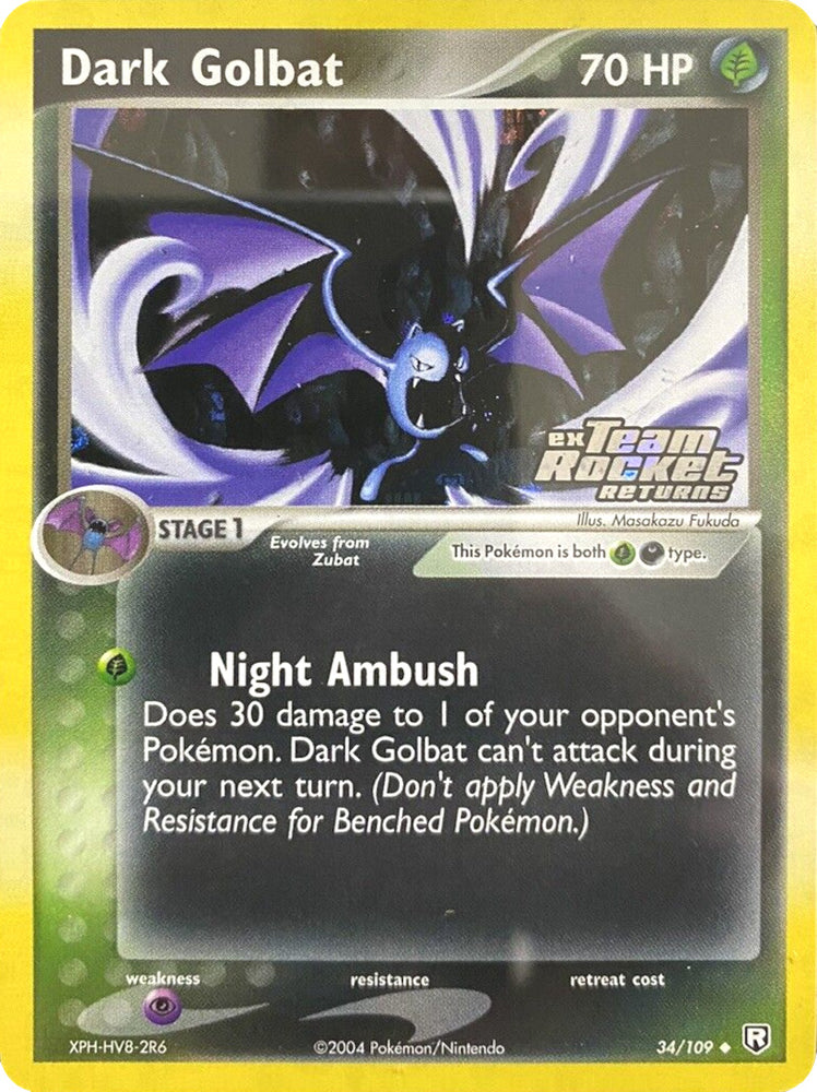 Golbat Card Blood
